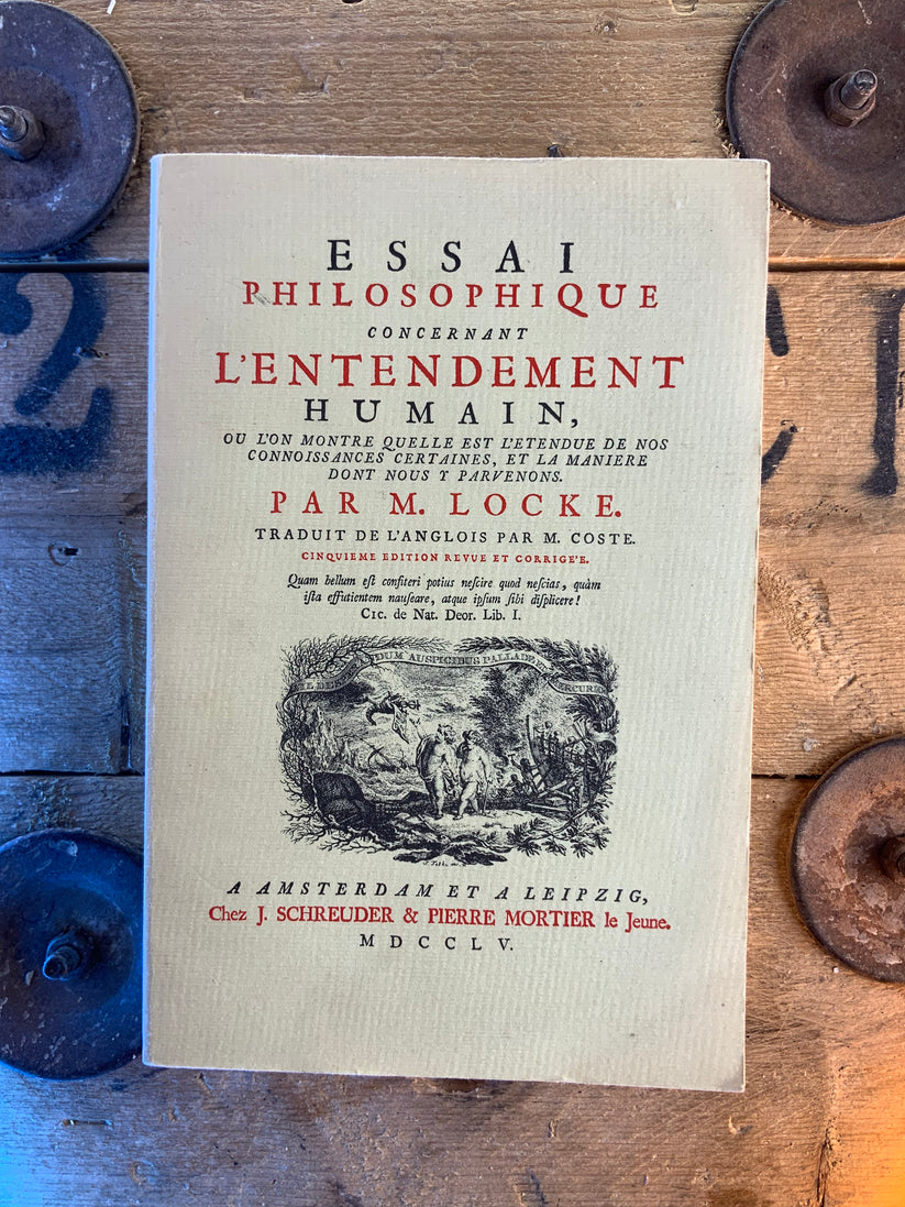Essai philosophique concernant l’entendement humain - John Locke – Ephesus